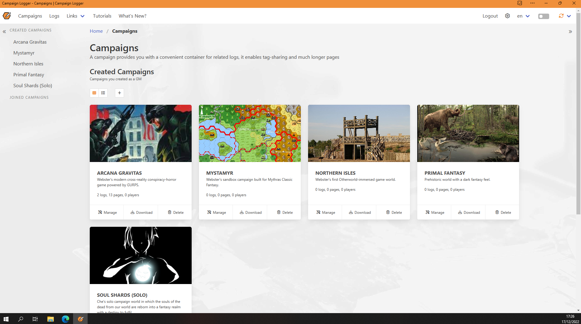 Campaign Logger – Roleplay Rescue’s Blog