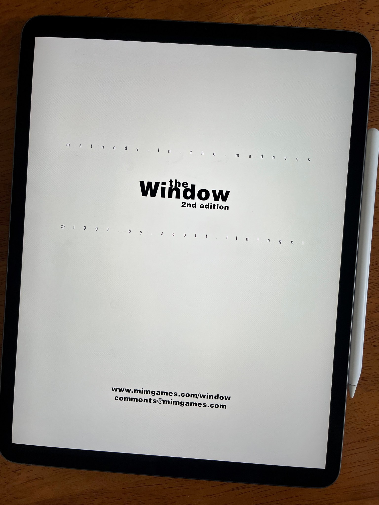 Weird Through The Window – Roleplay Rescue’s Blog