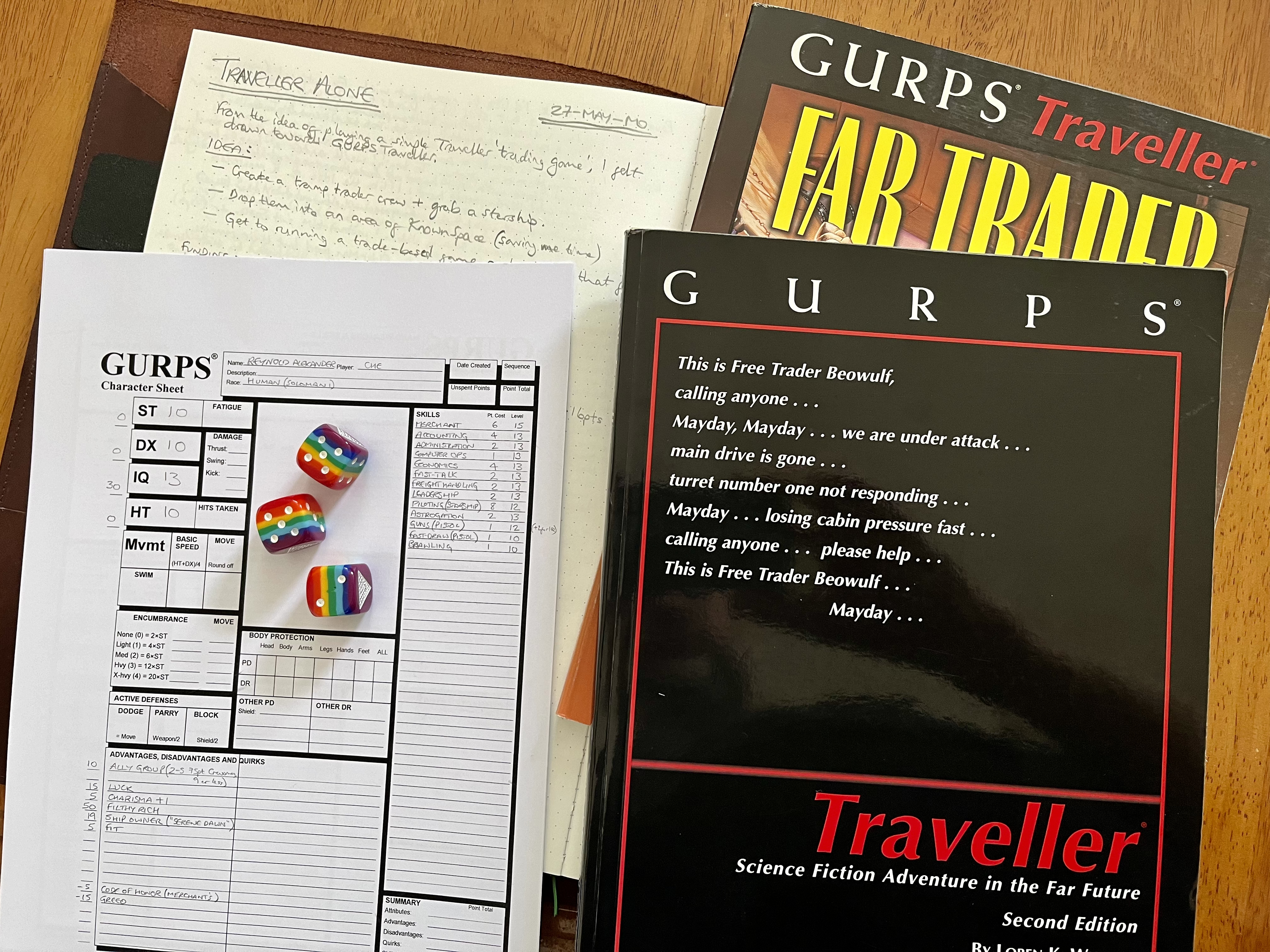 GURPS Traveller Solo – Roleplay Rescue’s Blog